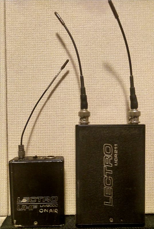 Lectrosonics um200C and ucr211 2000s - Black | Reverb