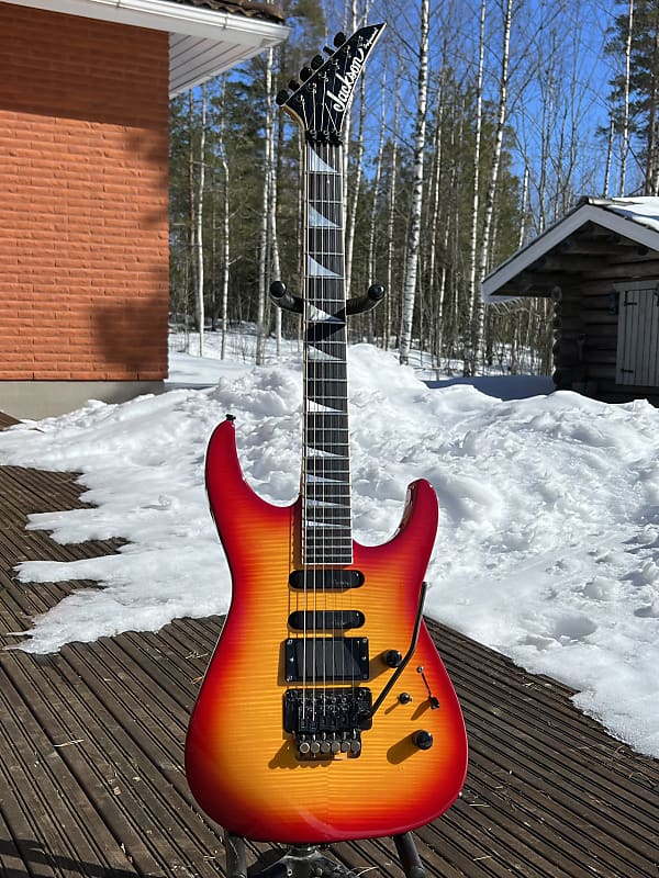 Jackson Fusion Pro 1990 Cherry Sunburst | Reverb