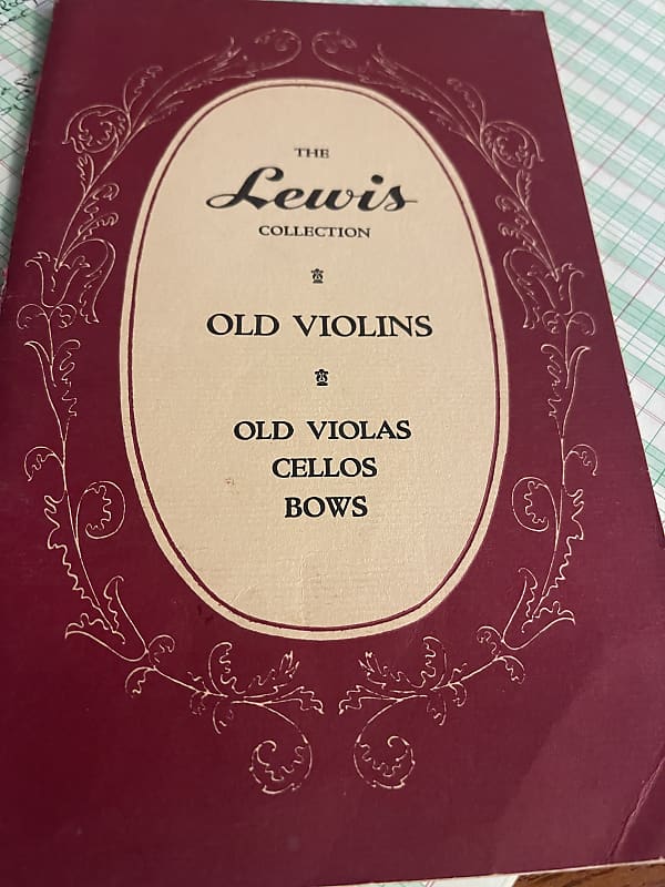 Lewis & Son Vintage Brochures & Catalogs | Reverb