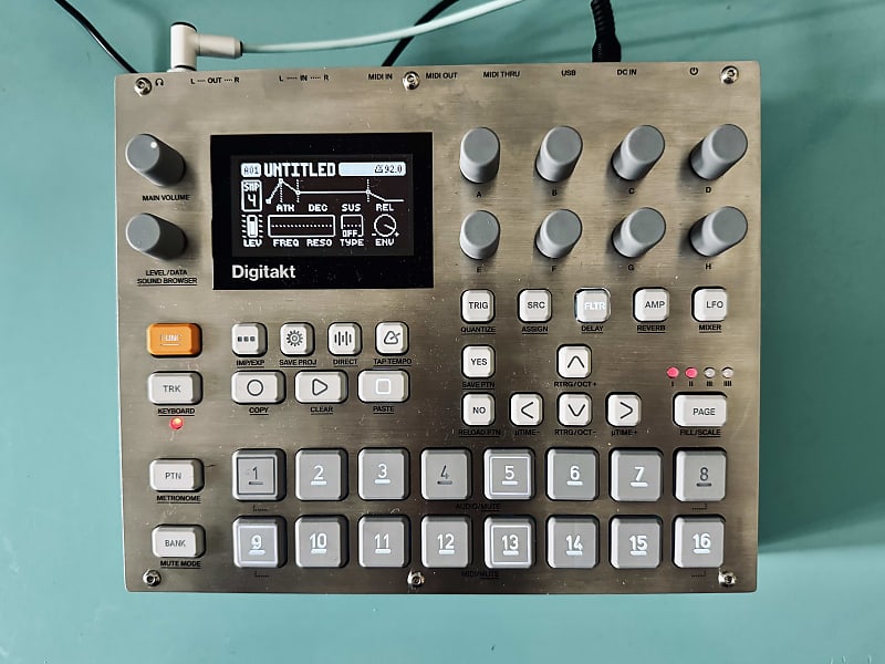 Limited Run Digitakt E25 - Remix Edition - 2025 - Stainless | Reverb