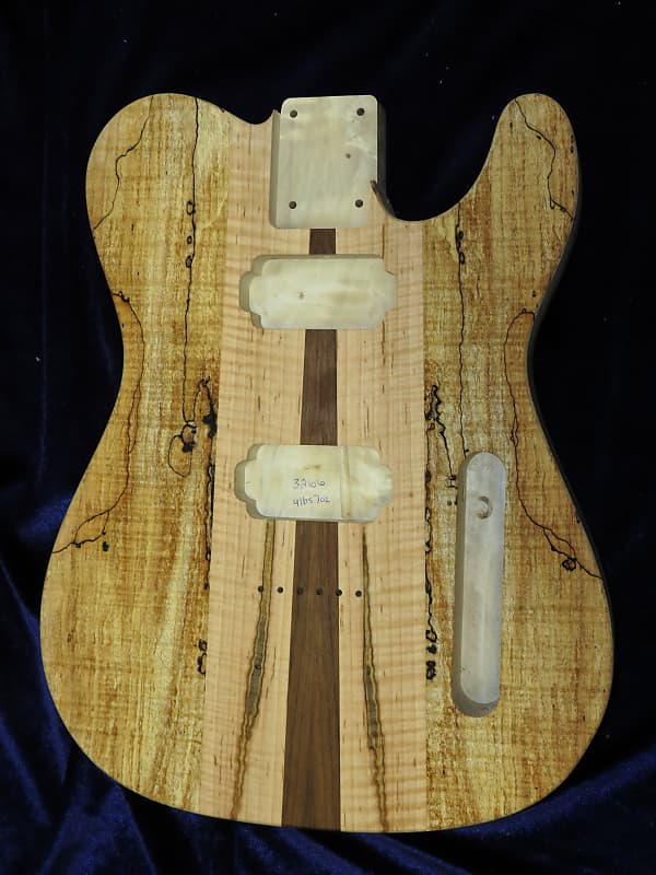 Spalted Maple/Flamed Maple/Walnut Top \ Aspen Telecaster Tele | Reverb