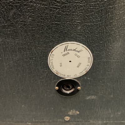 1978 Marshall Master Model MKII Full Stack - 1960A/B Lead | Reverb