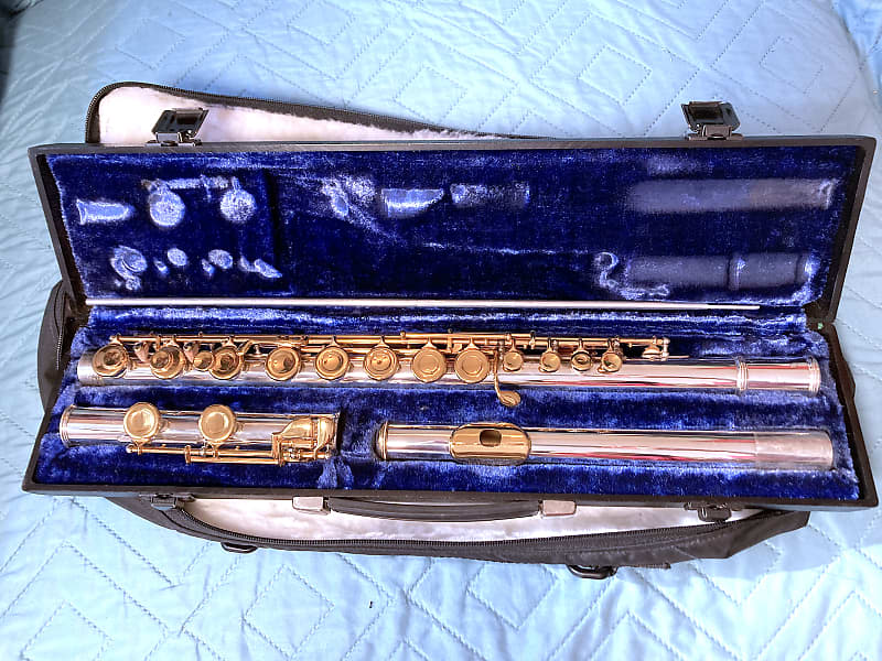 Armstrong Professional Alto Flute - Silver plated Headjoint & | Reverb