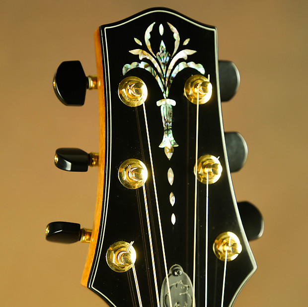 Harvey Leach 2 Trees OM Acoustic Guitar "The Tree" Back/sides | Reverb