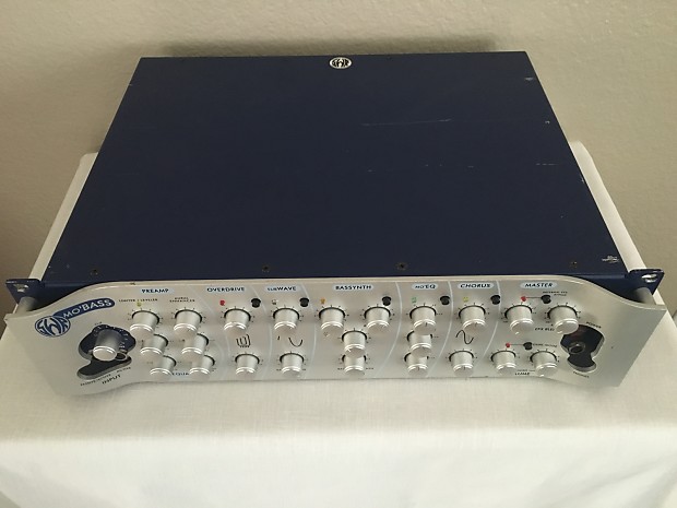 SWR MO' Bass Amplifier Chrome / Blue | Reverb