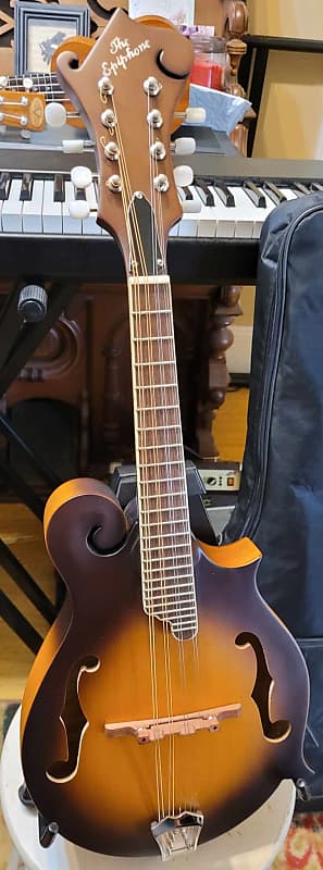 Epiphone F-Style Solid Maple Mandolin Model Unknown | Reverb