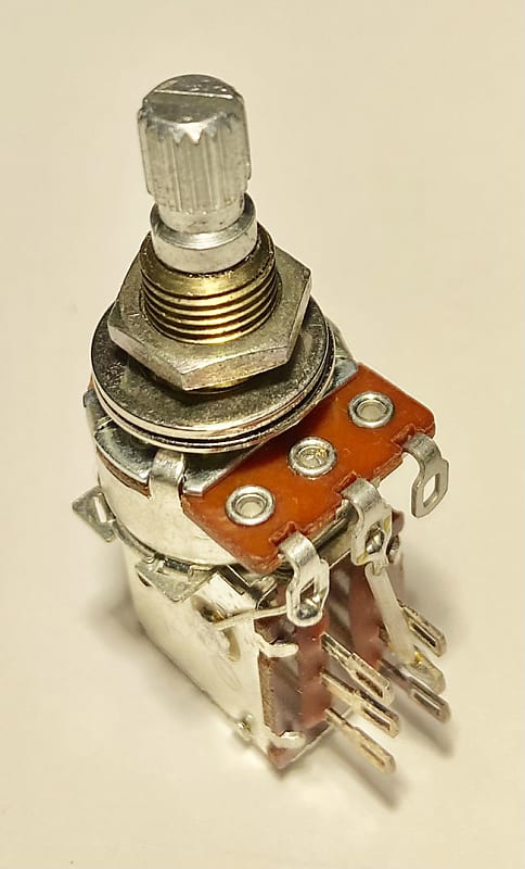 NEW EMG Solder Lug EMG 25K PPP VOL. Control Pot Push / Pull | Reverb
