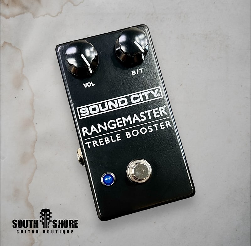 Sound City Rangemaster Treble Booster 2024 - Black. Limited | Reverb