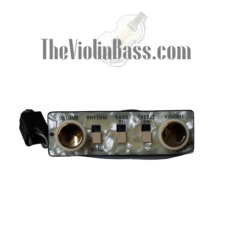 Genuine Hofner Pearloid Control Panel German Made HA2B-PC | Reverb