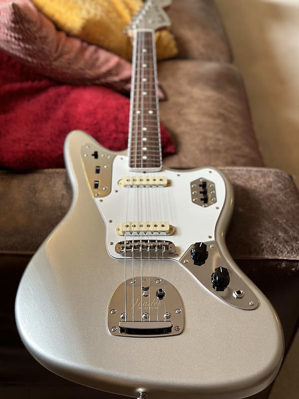 Fender Japan Limited Edition Jaguar FSR Inca Silver USA | Reverb