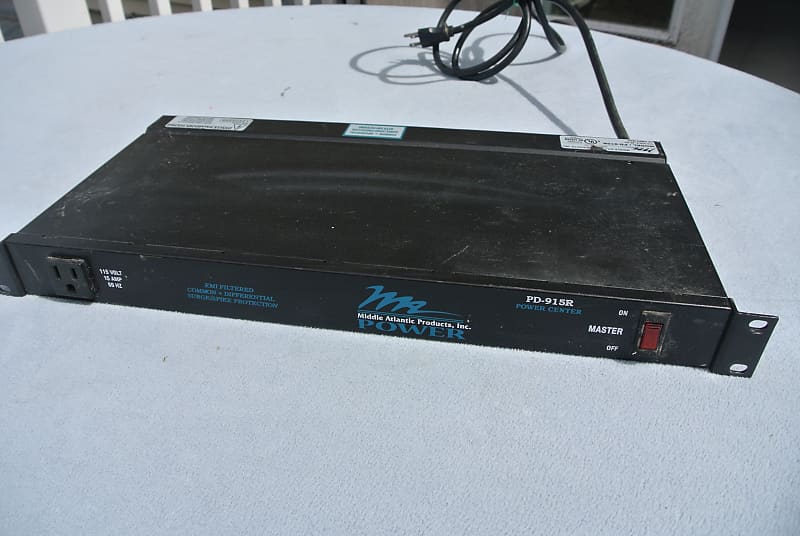 Middle Atlantic Products Rackmount Power Conditioner Strip | Reverb