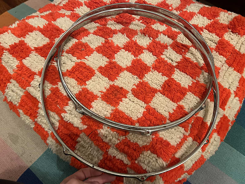 Ludwig Vintage 16” Tom Hoops 1970s Rims | Reverb