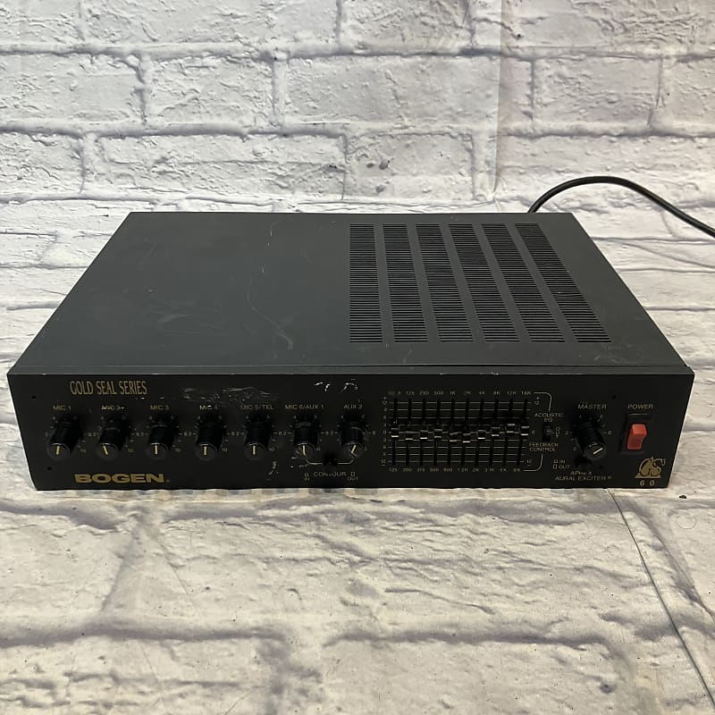 Bogen Gold Seal Series GS60 Power Amp | Reverb