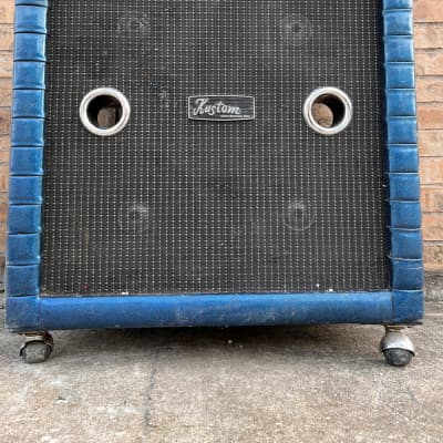 Kustom 4-12 Vintage Guitar / Bass Cab 4x12” Speaker Cabinet | Reverb