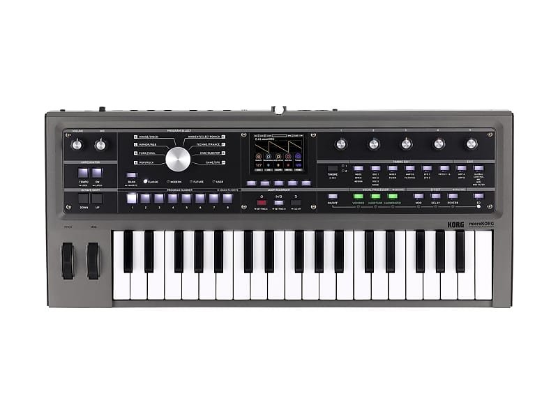 Korg microKORG2 Keyboard Synthesizer + Vocoder | Reverb
