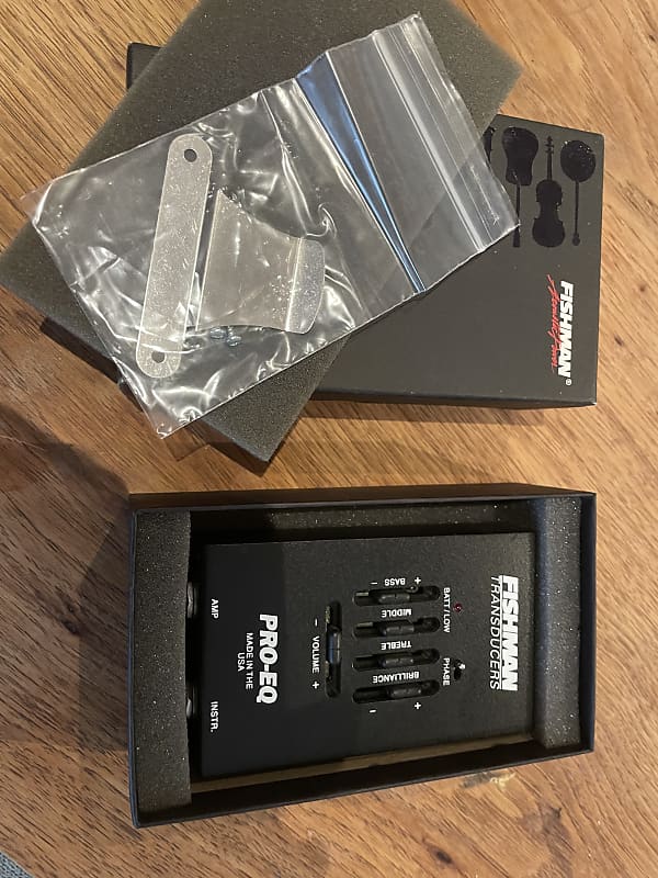 Fishman PRO-EQ 4-Band EQ 2000s - Black | Reverb