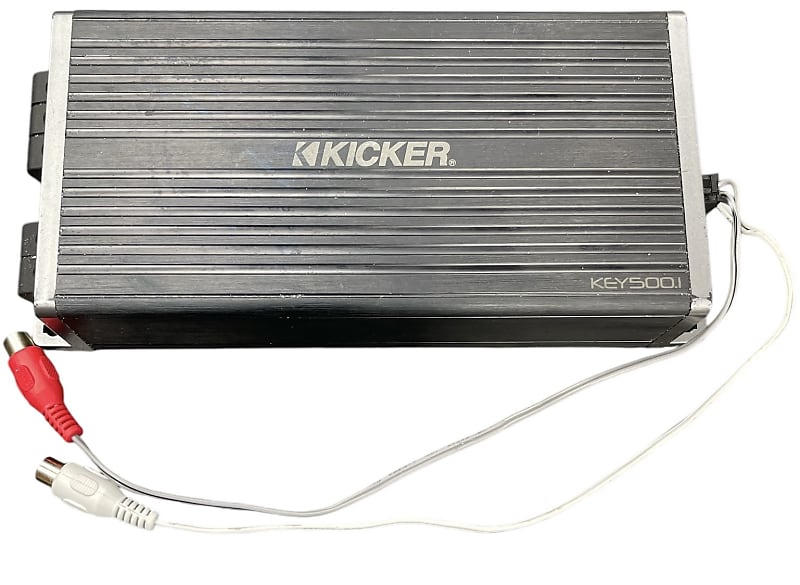 Kicker Power Amplifier KEY500.1 | Reverb