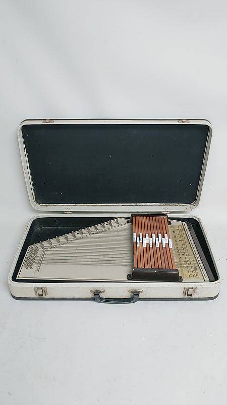 Vintage Oscar Schmidt Autoharp with Hard Case & Accessories | Reverb