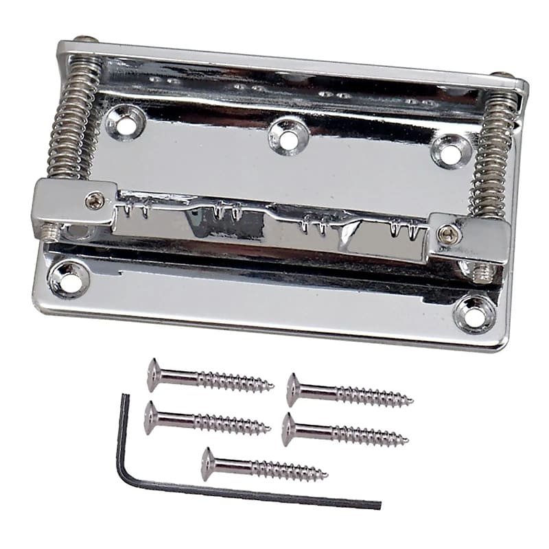 8 String Mandolin Silver Triangle Tailpiece Bridge with | Reverb