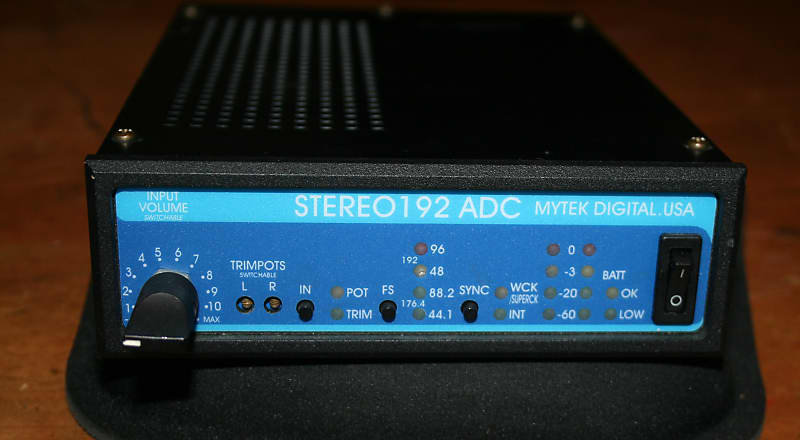 Mytek Digital USA Stereo 192 ADC analog to digital converter | Reverb