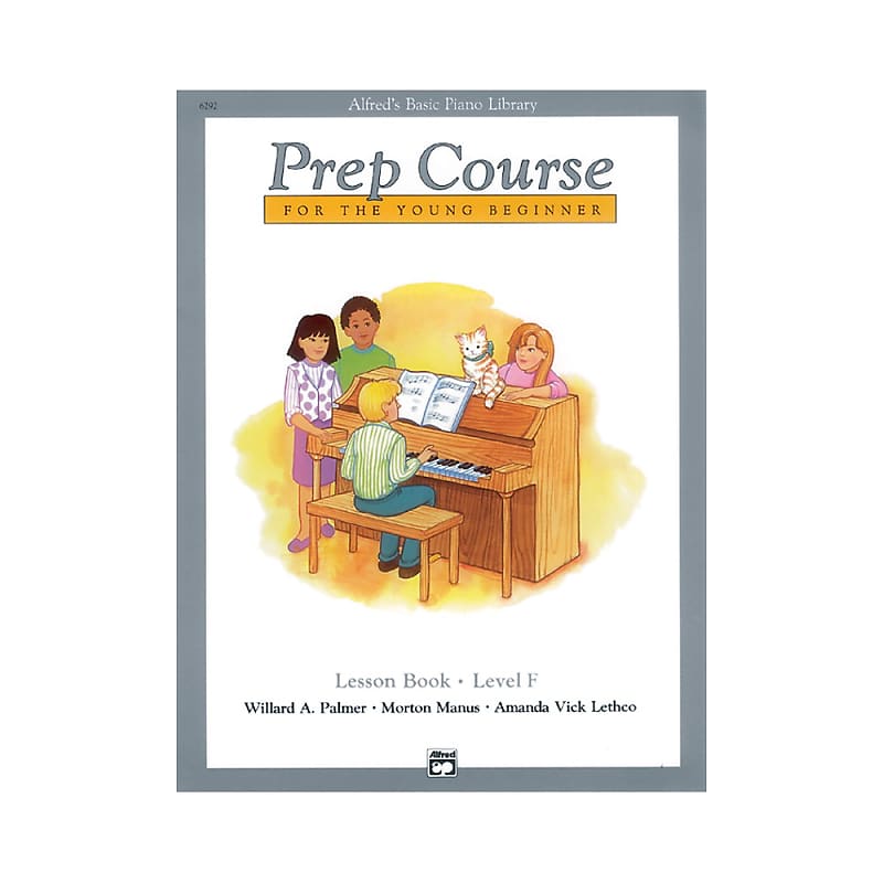 Alfred Alfred's Basic Piano Prep Course Lesson Book F | Reverb