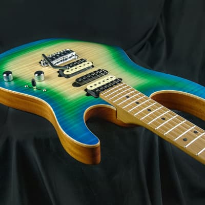 Suhr Modern Satin Flame Island Burst | Reverb