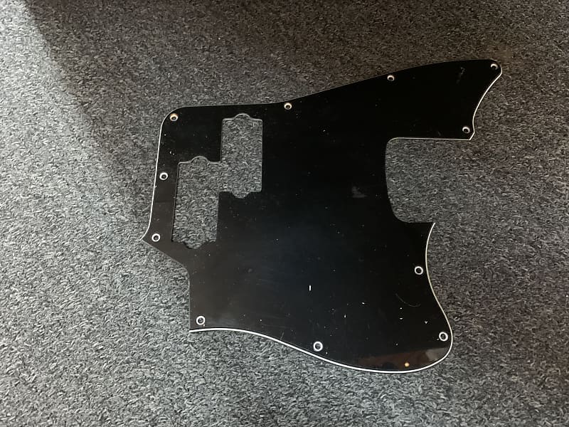 Squier Jaguar Bass Pickguard - Black | Reverb
