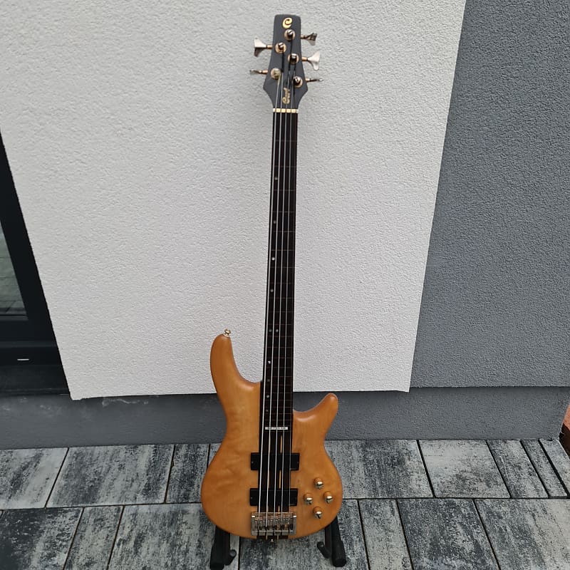 Cort Artisan A5 neck-thru fretless Made in Korea | Reverb