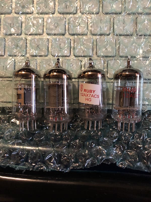 Ruby, Mullard 12ax7, 12au7 | Reverb
