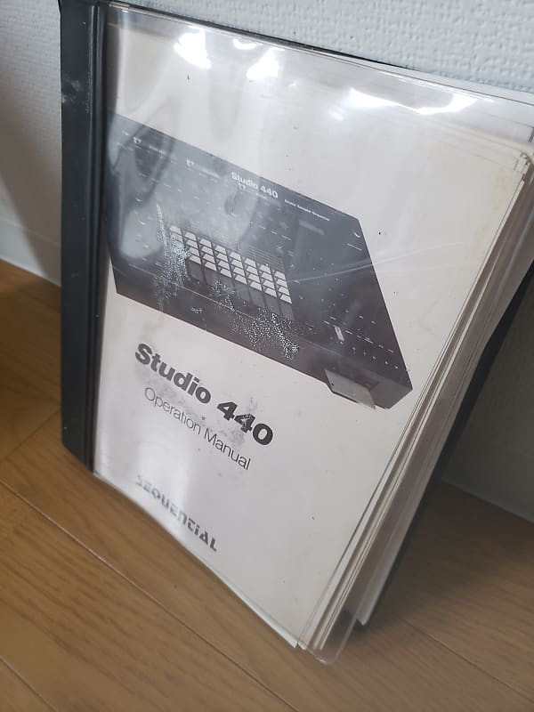 Sequential Circuits Studio 440 user manual | Reverb
