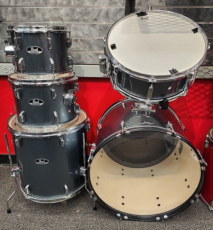Pearl Roadshow Complete Drum Set With Hardware & Cymbals(5 | Reverb