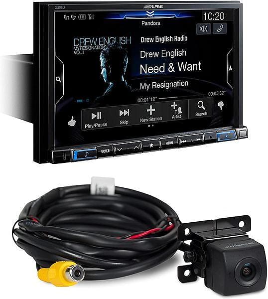 Alpine X308U 8" Navigation Receiver with HCE-C114 Back Up | Reverb