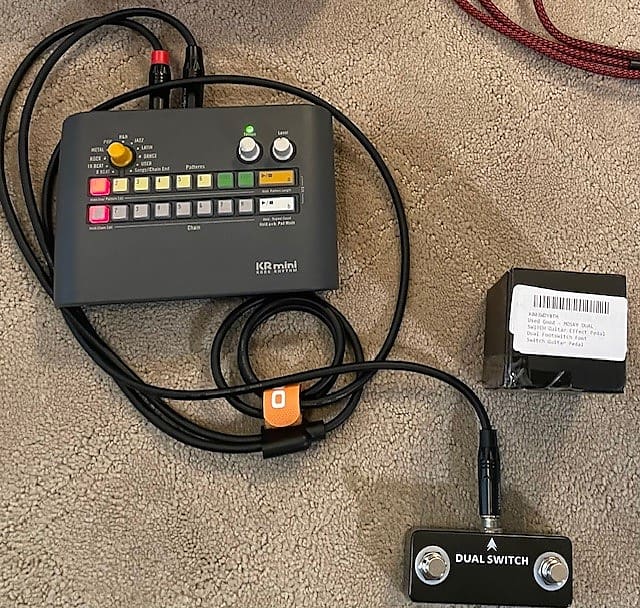 KORG KR-Mini Rhythm Machine, plus footswitches-Essentially | Reverb