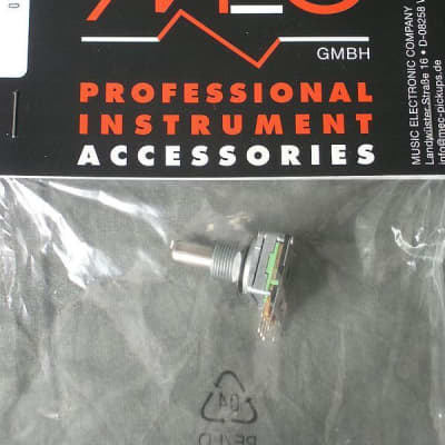 Warwick MEC Push/Pull Volume pot Thumb Corvette Streamer | Reverb