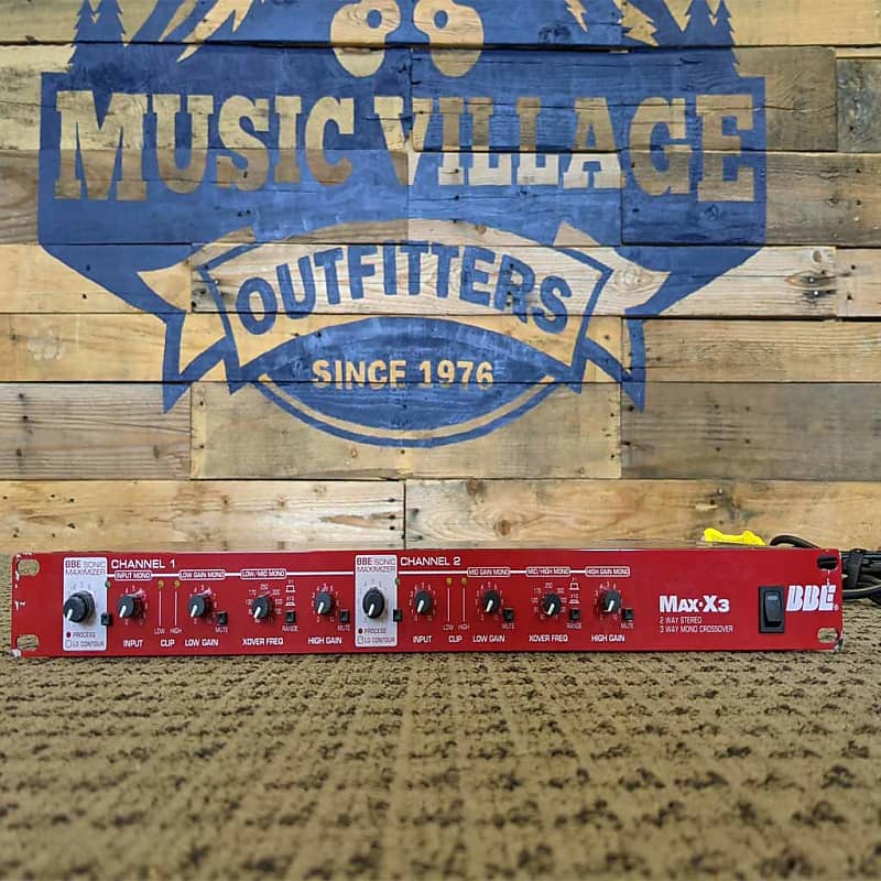 Used BBE Max-X3 Sonic Maximizer | Reverb
