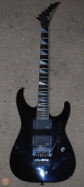 Jackson Dinky DK1 Black 1990 | Reverb