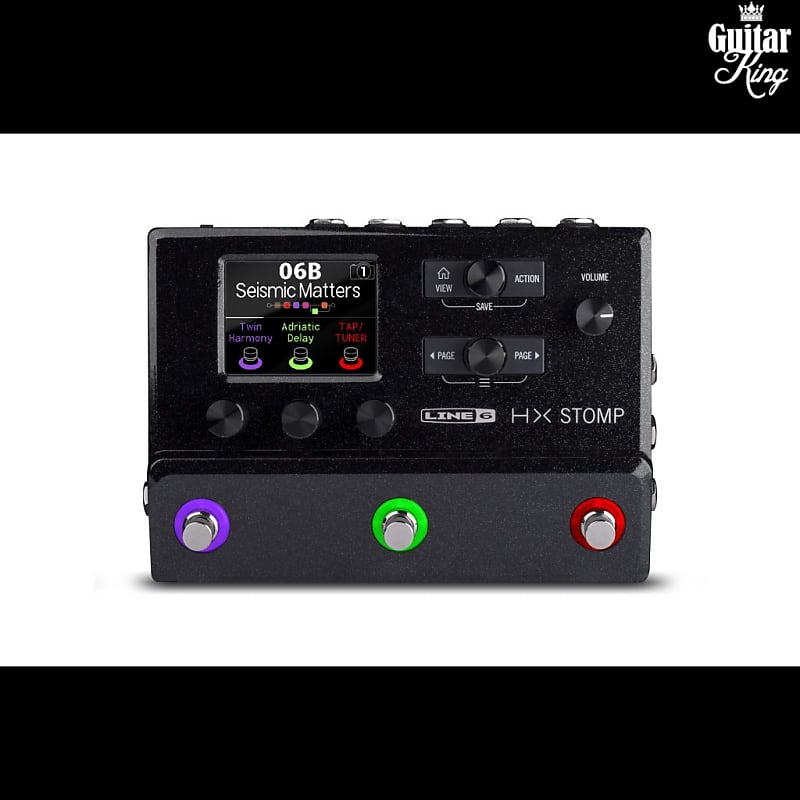Line 6 HX Stomp Professional Guitar Processor | Reverb UK