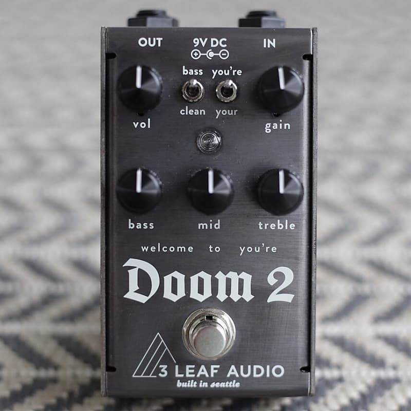 3Leaf Audio Doom 2 bass fuzz pedal | Reverb