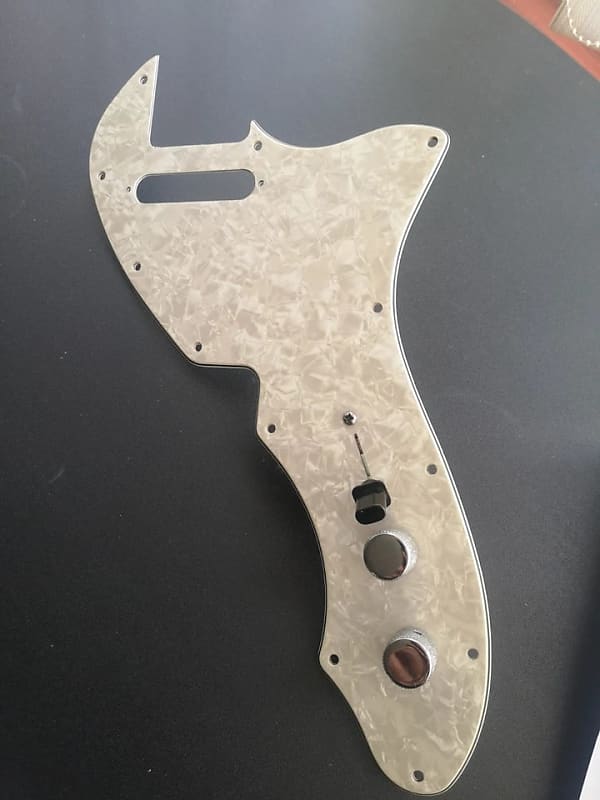 Fender '69 Tele Thinline Pickguard USA AVRI White | Reverb UK