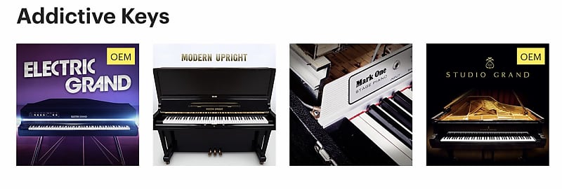 XLN Audio Addictive Keys (complete) + Addictive | Reverb Australia