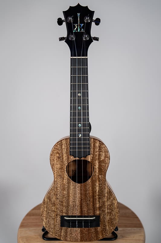 KoAloha KSM-10RP Curly Mango Royal Pikake Soprano Ukulele #2 | Reverb