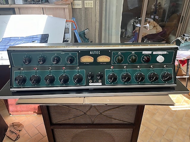 Altec 250 SU working tube mixer 1950 - green | Reverb