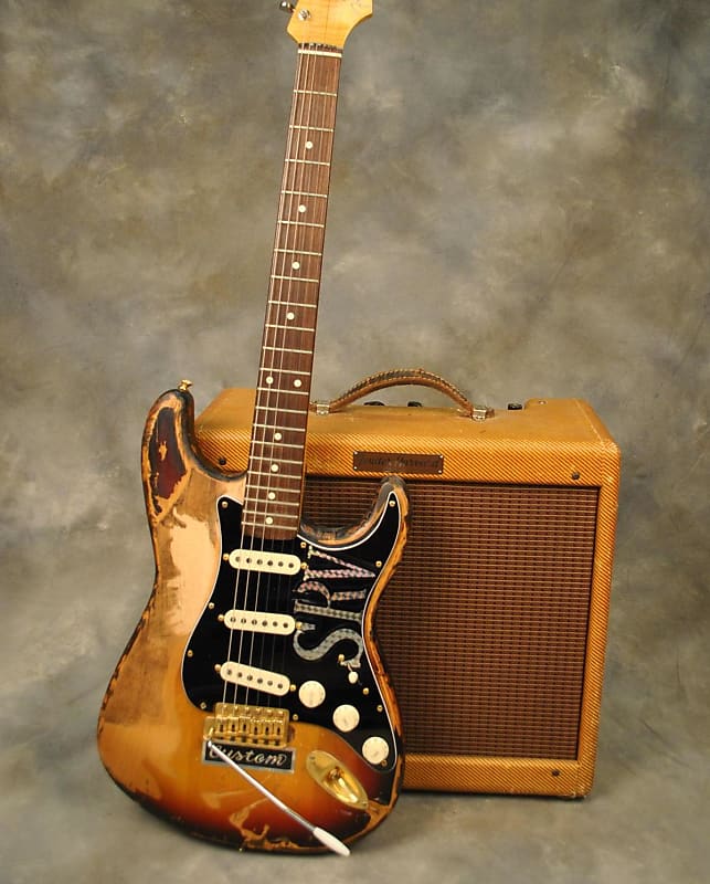 SRV #1 Tribute Relic Replica Stratocaster Fender CUSTOM SHOP | Reverb