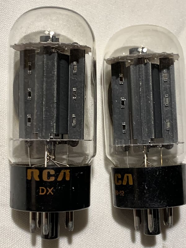 RCA 6L6GC Black Plate Tubes Quad Fender | Reverb