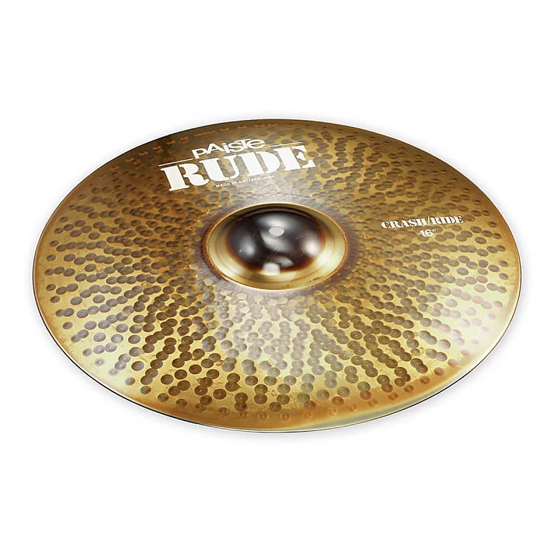 Paiste Rude 16" Crash/Ride | Reverb UK