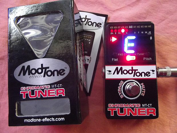 Minty ModTone Chromatic Tuner MT-CT For Guitar W/True Bypass | Reverb