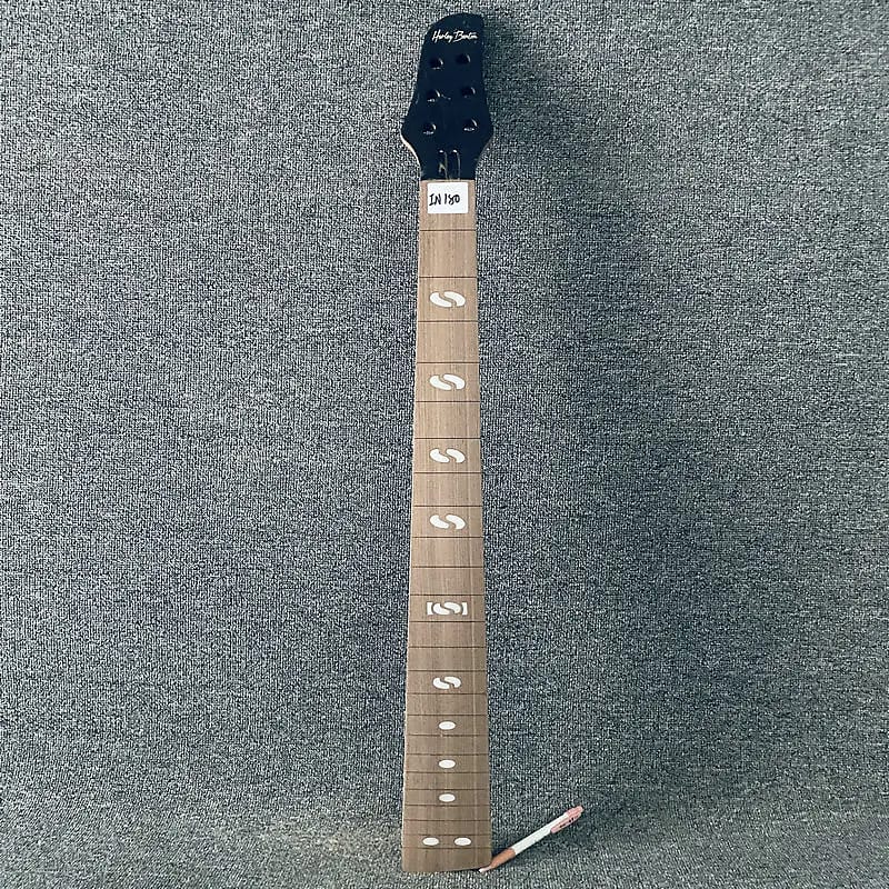 Harley Benton Maple Wood 6 String Bass Neck and Rosewood | Reverb