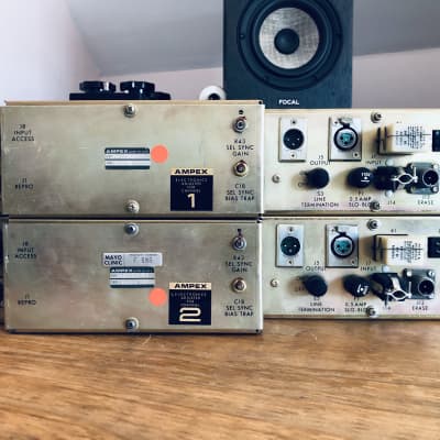 Ampex 440 B 2 Track 1/4" Tape Recorder w/ Remote | Reverb