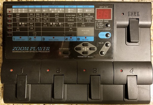 Zoom 2020 Multi-Effect Pedal | Reverb