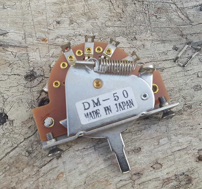 Strat Gotoh DM-50 guitar pickup selector 5 way switch JAPAN | Reverb